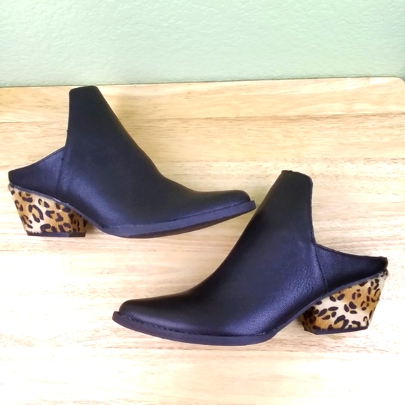 Very Volatile | Shoes | Nwb Leopard Heel Mule | Poshmark